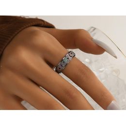 Eyecatcher Fingerring Anti Stress Fidget Ring Mond Sterne Anxiety Ring