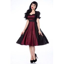 Chic Star A-Linien-Kleid 50er Jahre Pin Up Vintage Rockabilly Damen Kleid Tanzkleid Retrokleid