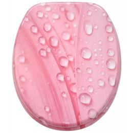 Sanilo WC-Sitz mit Absenkautomatik Pink Flower - Premium Toilettendeckel direkt vom Hersteller