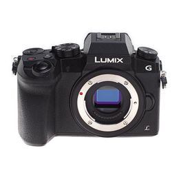 Kompakt - Panasonic Lumix DMC-G7 Nur Gehäuse Schwarz