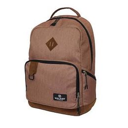 WALKER Schulrucksack Concept Pure Eco Kunstfaser braun