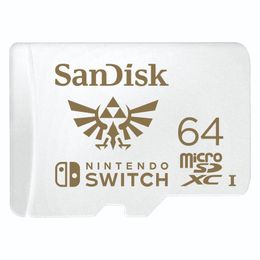 Sandisk microSDXC Extreme 64GB (U3/UHS-I/Cl.10/R100/W60) für Nintendo Switch