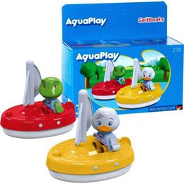 AquaPlay 2 Segelboote + 2 Figuren