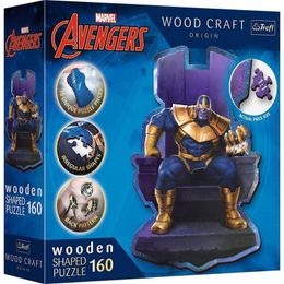 Trefl Holz Puzzle 160 Marvel Avengers - Thanos auf dem Thron