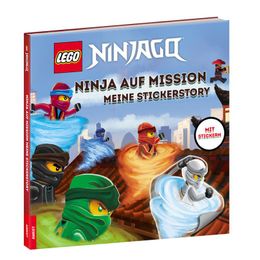 Ameet LEGO® NINJAGO® - Ninja auf Mission - Meine Stickerstory, Gebunden