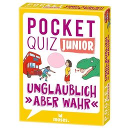 Pocket Quiz junior Unglaublich, "aber wahr" (Kinderspiel)