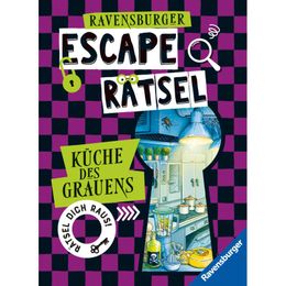 RAVENSBURGER VERLAG Ravensburger Escape Rätsel: Küche des Grauens - Anne Scheller, Kartoniert (TB)