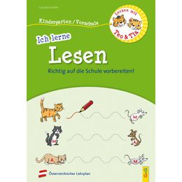 Lernen mit Teo und Tia - Ich lerne Lesen - Kindergarten/Vorschule - Claudia Haider, Kartoniert (TB)