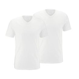 Tchibo 2 T-Shirts mit V-Ausschnitt - Gr.: XL