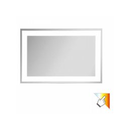 Lanzet LED Badezimmerspiegel 90 cm P5 Badmöbel Silber Spiegel Spiegelelement LED-7295912