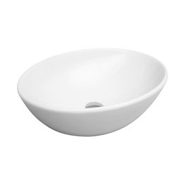 Bb Aufsatz Waschschale oval ohne Überlauf 55 x 41 cm weiß