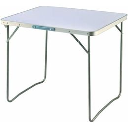 80CM Klappbarer Campingtisch, leichter Aluminium Picknick Tisch Laptop Bett Tisch, tragbarer Lap Schreibtisch
