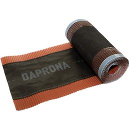 Daprona - Firstband Alu 5m, Firstrolle, Gratband, Rollfirst, Dachabdichtung, Dachbelüftungsband - 1 Rolle, 300mm - Rot