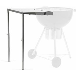 Edelstahl Beistelltisch für ø 57 cm Kugelgrill Seitentisch - BBQ-Toro