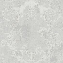 A.S. Création Tapete 376531 History of Arts Grau Weiß| 1 Rolle = 10,05 x 0,53 m - Grau, Weiß