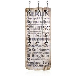 Melko - Regenschirm Garderobe Berlin 100x40CM Hutablage Aufhängung Mantelhaken