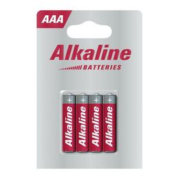 Alkaline Batteries aaa 4er Blister 1st price