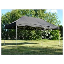 Dancover Faltzelt Faltpavillon Wasserdicht FleXtents Xtreme 60 3x6m Schwarz - Schwarz