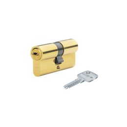 Abus Zylinder D6 Nickel Schlüsselpunkte 40-50 - D6ps N 40/50