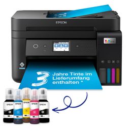 3 Jahre erweiterbare Garantie gratis nach Registrierung* / 40€ Cashback sichern* Epson EcoTank ET-4850 A4-Tintentank-Multifunktionsdrucker