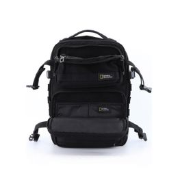 Cityrucksack National Geographic "Milestone" Gr. B: 30 cm, schwarz Rucksäcke