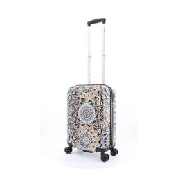 Koffer Saxoline "Mosaic" Gr. B/H/T: 36 cm x 55 cm x 20 cm, bunt (mehrfarbig) Koffer Trolleys