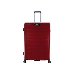 Koffer National Geographic "CRUISE" Gr. B/H/T: 52.00 cm x 78.00 cm x 28.00 cm, rot (weinrot) Koffer Trolleys