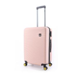 Koffer National Geographic "Abroad" Gr. B/H/T: 46 cm x 67 cm x 27 cm, rosa Koffer Trolleys