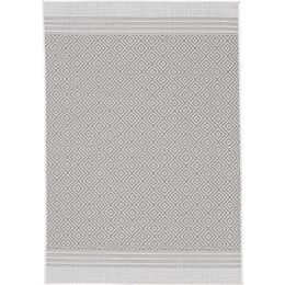 Teppich CarpetFine "Boho 103" Teppiche Gr. B/L: 160 cm x 230 cm, 4 mm, 1 St., beige Esszimmerteppiche