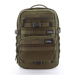 Cityrucksack National Geographic "Milestone" Gr. B: 31 cm, grün (khaki) Rucksäcke