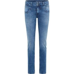 Mustang Slim-fit-Jeans Style Rebecca Slim 2B, blau
