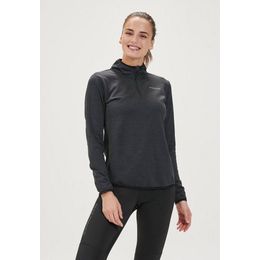 Endurance Langarmshirt VIRONIC W Waffle (1-tlg) mit atmungsaktiver Eigenschaft, schwarz