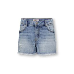 ONLY GIRLS Shorts 'KOGRobyn' M&auml;dchen Gr&ouml;&szlig;e 128 blue denim