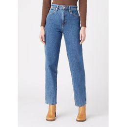 Wrangler Jeans "Mom Straight Winter Hue" - Regular fit - in Blau - W36/L34