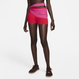 Nike x Jacquemus mehrlagige Damenshorts - Rot