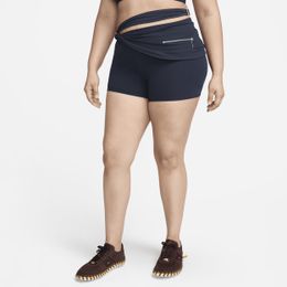 Nike x Jacquemus mehrlagige Damenshorts - Blau