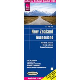 Reise Know-How Landkarte Neuseeland / New Zealand (1:1.000.000), Karte (im Sinne von Landkarte)