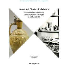 De Gruyter Kunstraub für den Sozialismus - Thomas Finkenauer, Jan Thiessen, Kartoniert (TB)