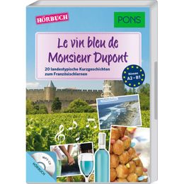 Le vin bleu du Monsieur Dupont,1 MP3-CD - Sandrine Castelot, Samuel Desvoix, Delphine Malik (Hörbuch)