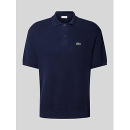 Lacoste Relaxed Fit Poloshirt mit Logo-Badge