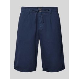 Cars Jeans Regular Fit Shorts mit Bindegürtel Modell 'HORAN'