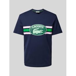 Lacoste T-Shirt mit Label-Print