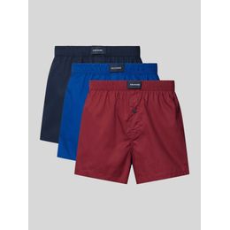 Tommy Hilfiger Boxershorts mit Label-Patch im 3er-Pack