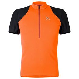 Montura - Neverland Zip T-Shirt - Funktionsshirt Gr L orange