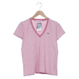 Lacoste Damen T-Shirt, pink, Gr. 38