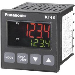 Panasonic AKT4B113100 Temperaturregler K, J, R, S, B, E, T, N, PL-II, C, Pt100, Pt100 -200 bis +1820 °C Analog Strom (L x B x H) 56 x 48 x 48 mm
