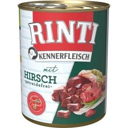 Rinti Kennerfleisch Hirsch 24x800 g