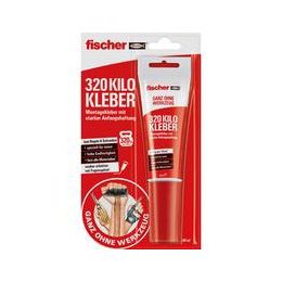 Fischer GOW 320 Kilo Kleber, Tube 80ml wei&szlig;