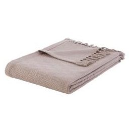 Tagesdecke Frieda in Taupe ca. 130x180cm
