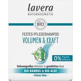 lavera Haarpflege Shampoo Festes Pflegeshampoo Volumen & Kraft